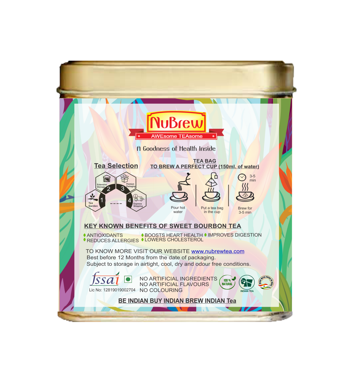 Nubrew Tea: Awesome Teasome | Product Details